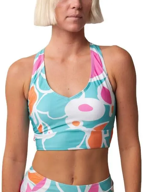 NANI Underwire V-neck Swim Crop - Ella