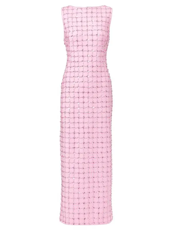 Simkhai Embellished Maxi Dress - Pink