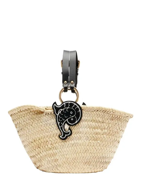 Emilio Pucci Straw Basket Bag - Neutrals