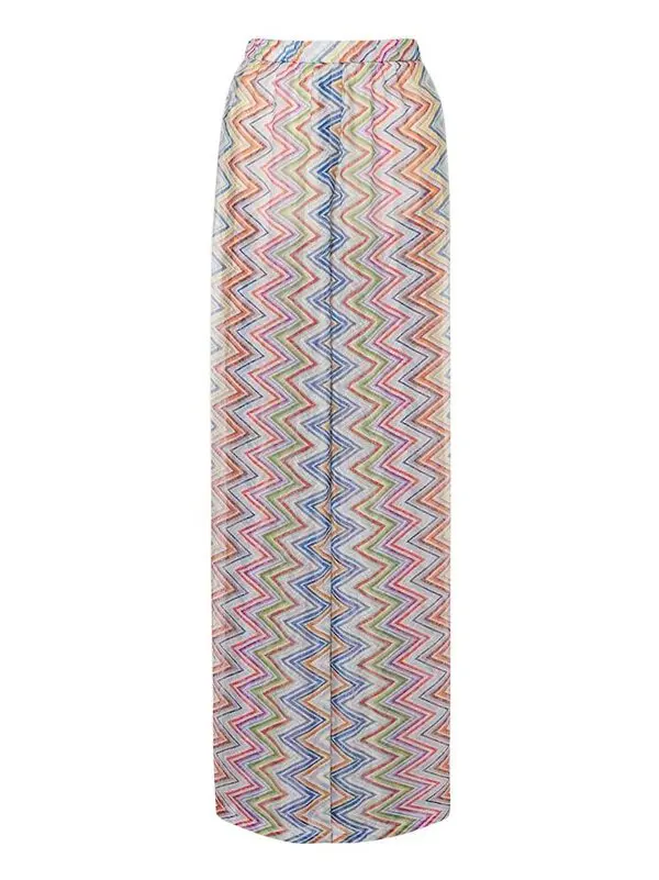 Missoni Zigzag Wide-leg Pants - Multicoloured