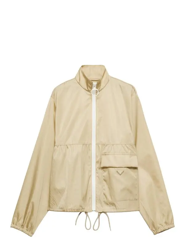 Prada Re-nylon Blouson Jacket - Neutral