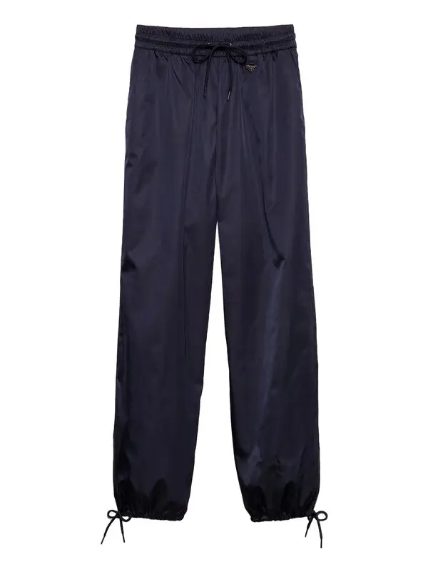 Prada Re-nylon Joggers - Blue