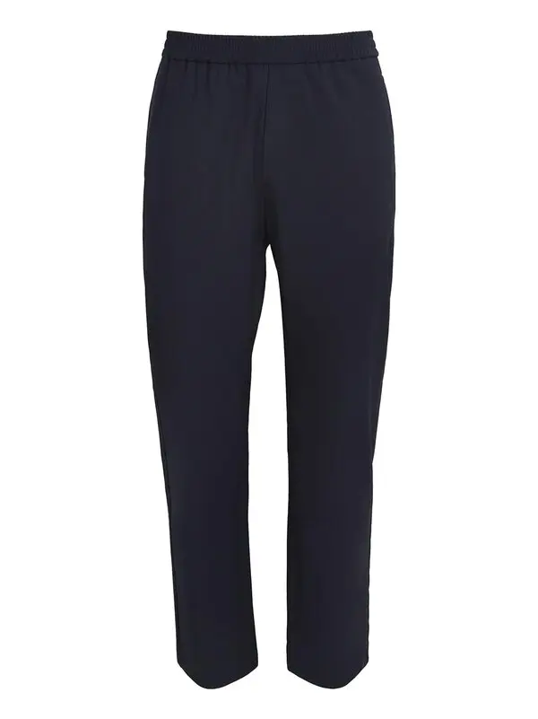 Barena Venezia Virgin Wool Drawstring Trousers - Navy