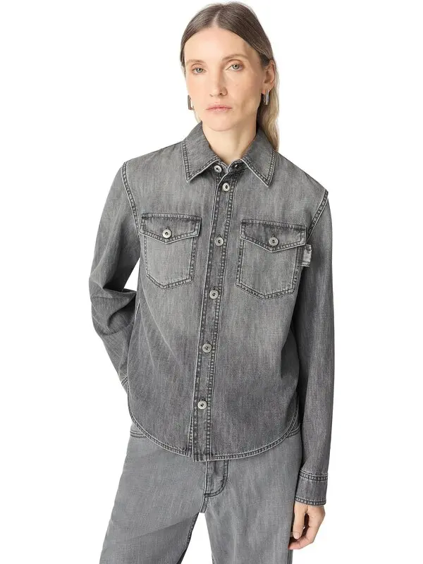 BOTTEGA  VENETA Denim Shirt - Washed Black