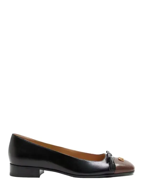 Valentino Garavani 25mm Valet Du Roi Ballerinas - Black