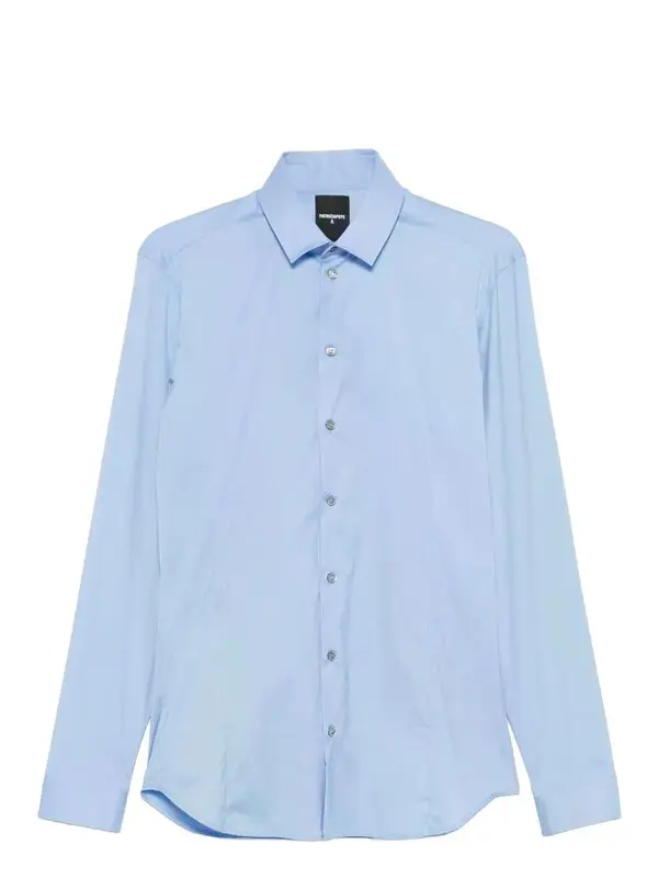 Patrizia Pepe Poplin Shirt - Blue