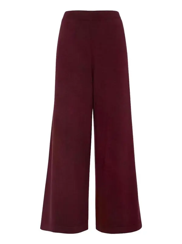 Brunello Cucinelli Knitted Trousers - Red