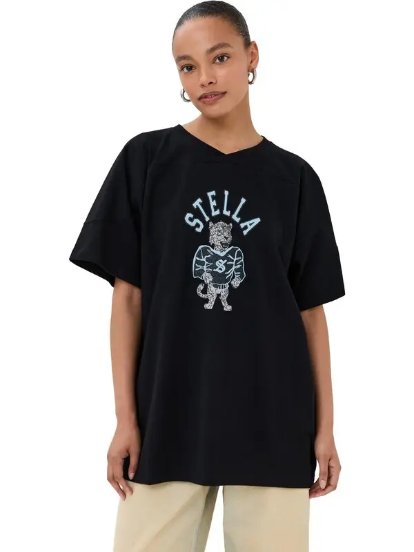 Stella McCartney Leopard Mascot T-shirt - Black