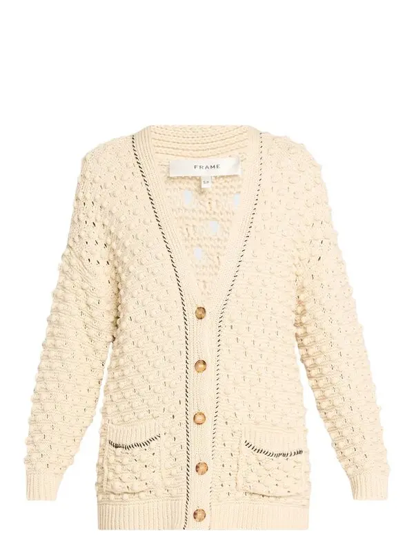FRAME Bauble Cardigan - Cream
