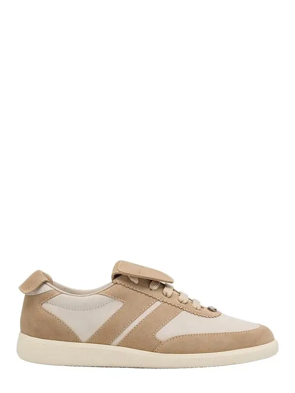 GIUSEPPE ZANOTTI Suede Low-top Sneakers - Nocciola