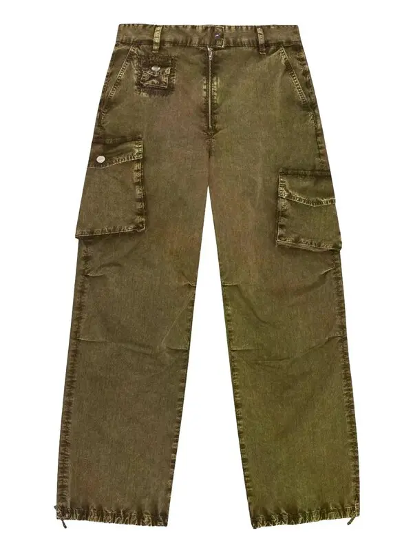GANNI Cargo Trousers - Green