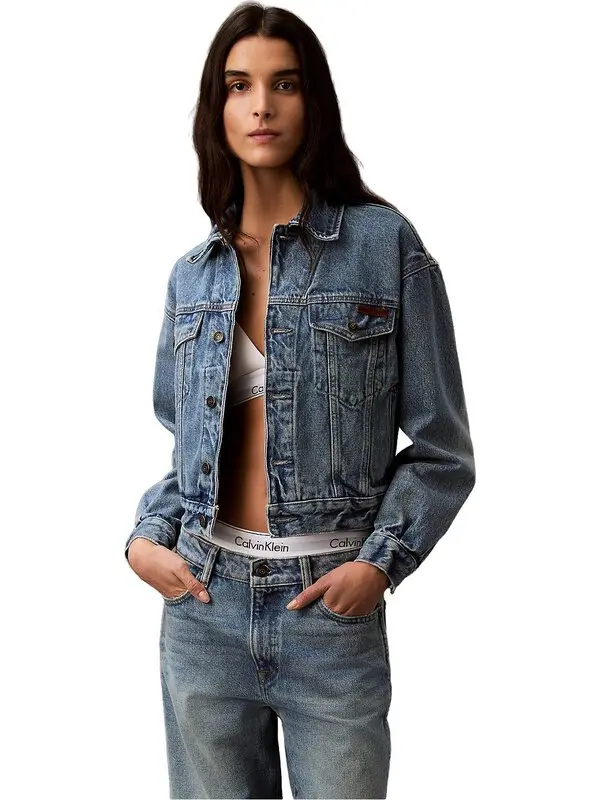 Calvin Klein 90s Denim Trucker Jacket - Ck No06
