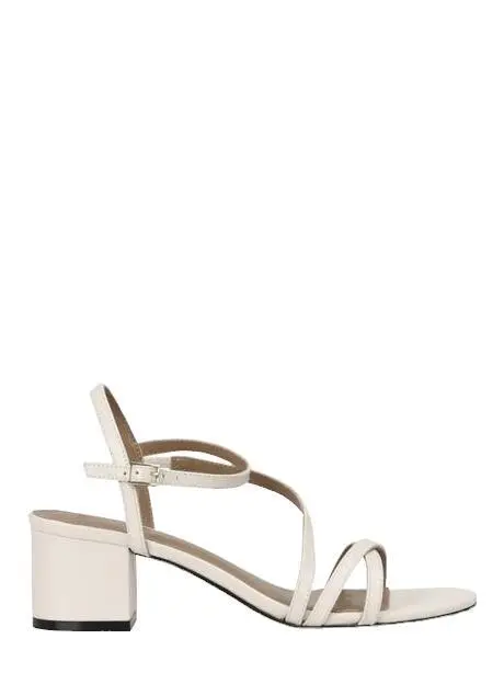 BOSS Emberlyn Ankle Strap Sandal - Off White