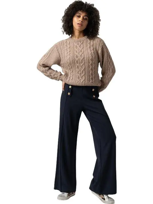 SAINT + SOFIA Chelsea Pant - Navy