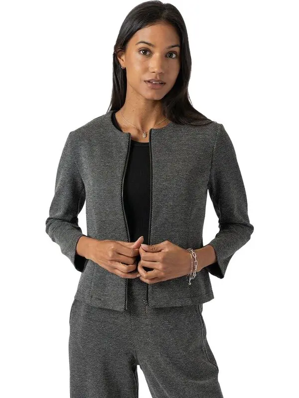 SAINT + SOFIA Florence Tailored Jacket - Grey