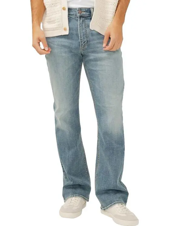 SILVER JEANS CO. Craig Relaxed Fit Bootcut Jeans - Outlaw