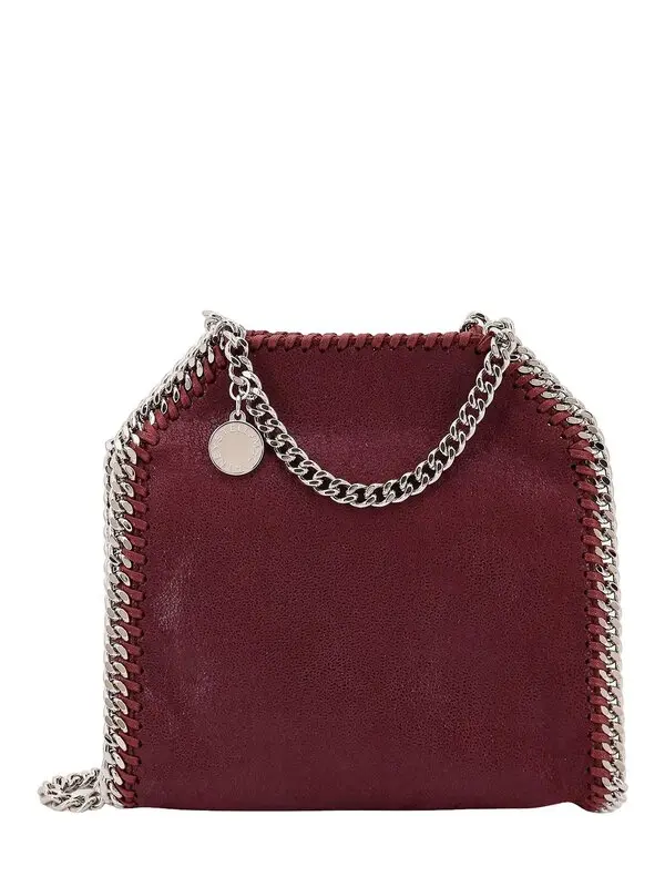 Stella McCartney Falabella Tiny Eco Shaggy Dear Crossbody Bag - Red