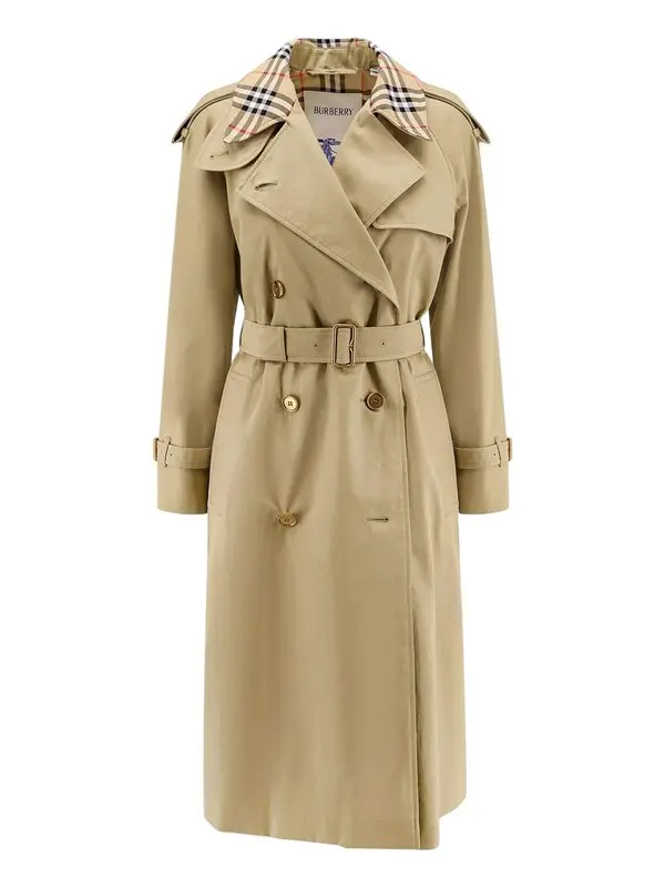 Burberry Castleford Organic Cotton Trench - Beige