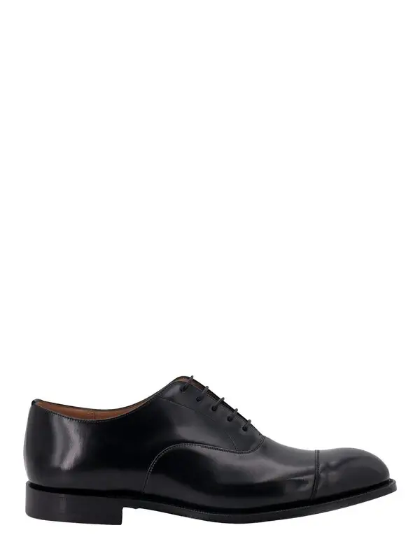 Church's Consul Leather Lace-up Shoes - Black