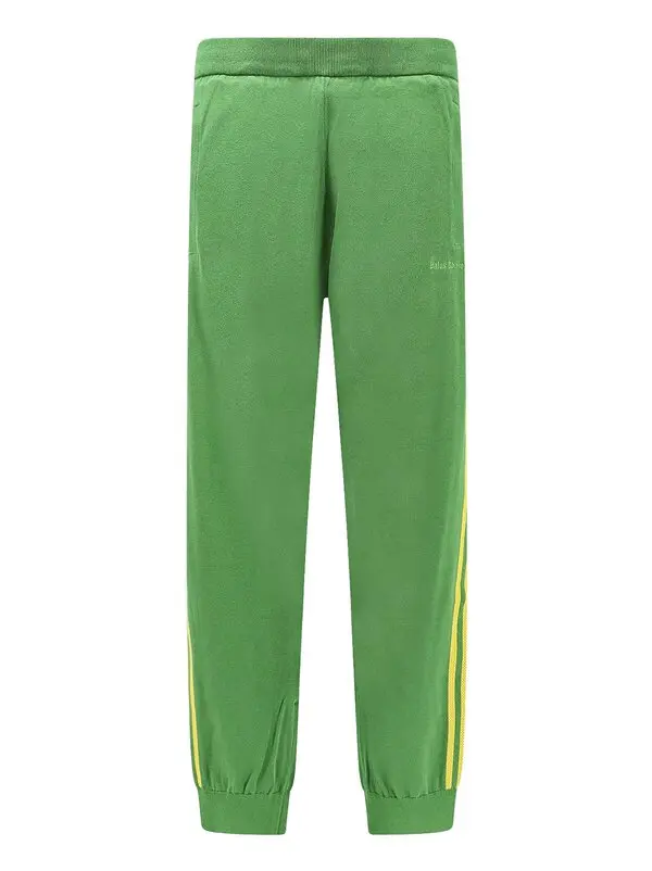 WALES BONNER X ADIDAS Cotton Trouser With Embroidered Logo - Green