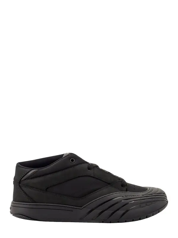 Givenchy Nabuk And Synthetic Fiber Sneakers - Black