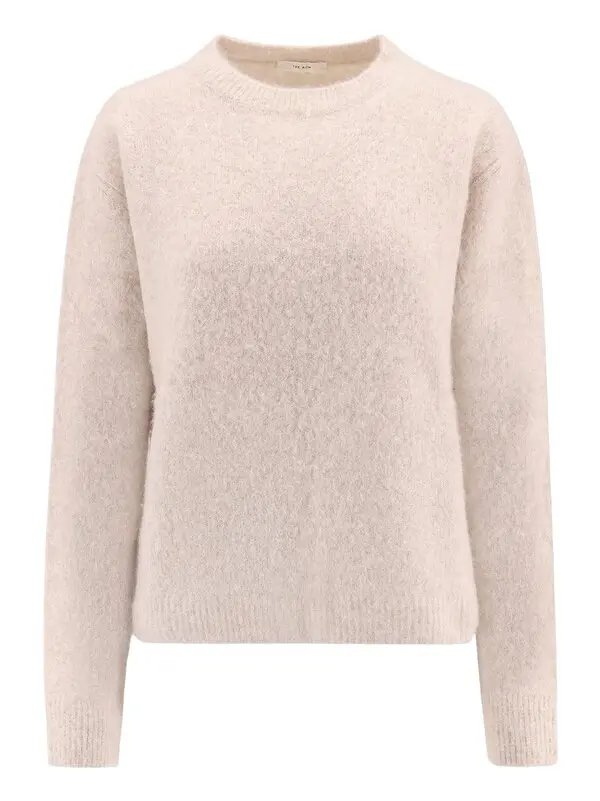 THE ROW Cashmere And Silk Sweater - Beige