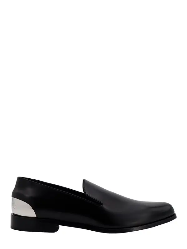 Alexander McQueen Leather Loafer - Black