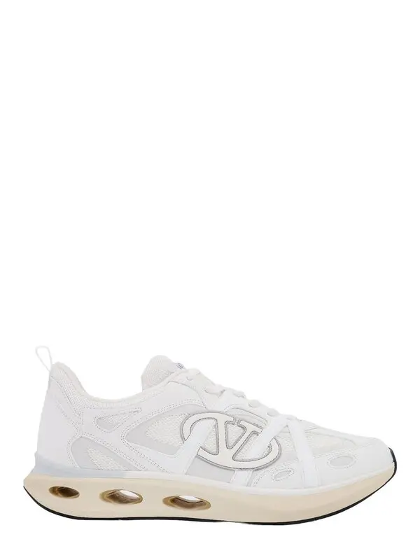 Valentino Garavani Low Top Vlogo Easyjog Sneakers - White