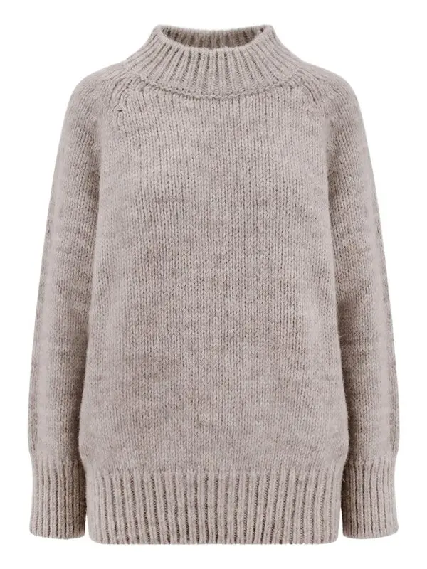 MAISON MARGIELA Alpaca Wool Sweater - Beige