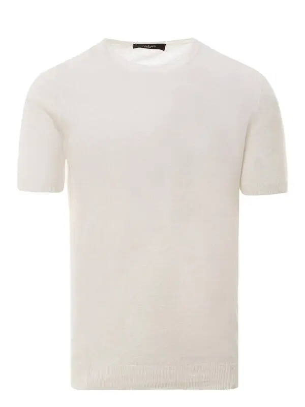 NUGNES 1920 Linen Tshirt - White