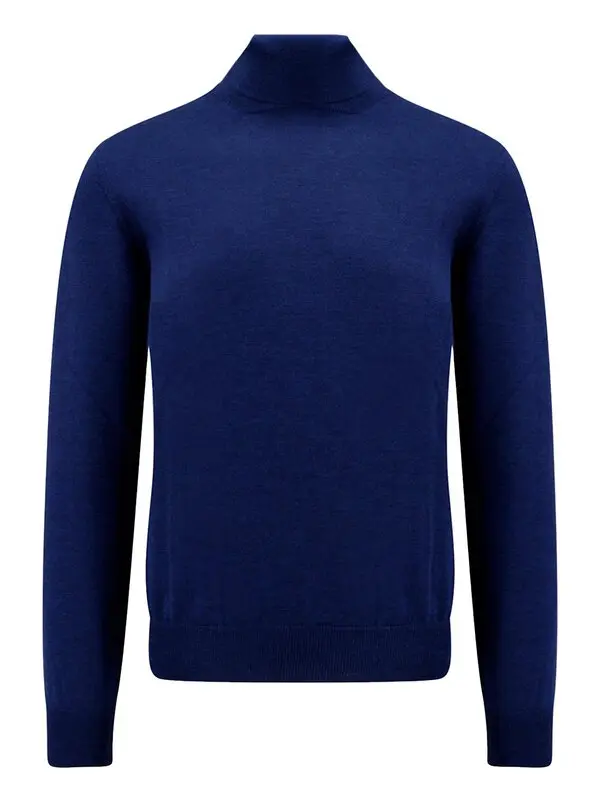 NUGNES 1920 Virgin Wool Sweater - Blue