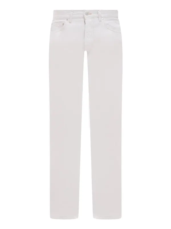 MAISON MARGIELA Cotton Jeans With Contrast Stitching - Grey
