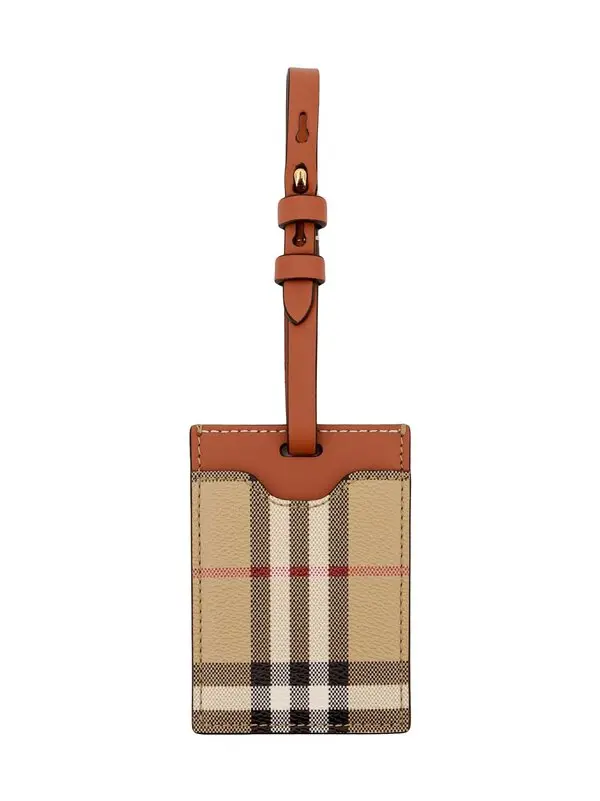 Burberry Coated Canvas Luggage - Beige