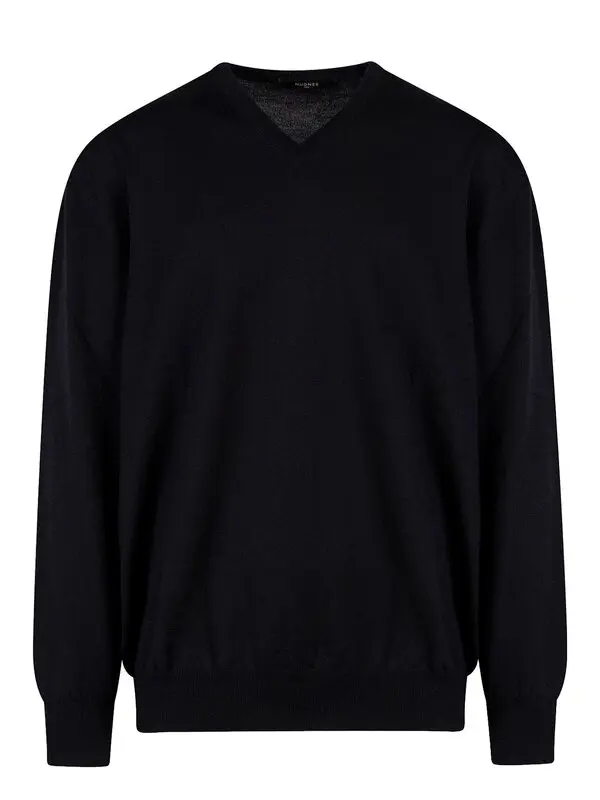 NUGNES 1920 Virgin Wool Sweater - Black