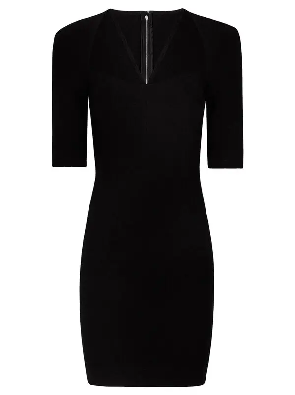 Dolce & Gabbana Viscose Blend Dress - Black