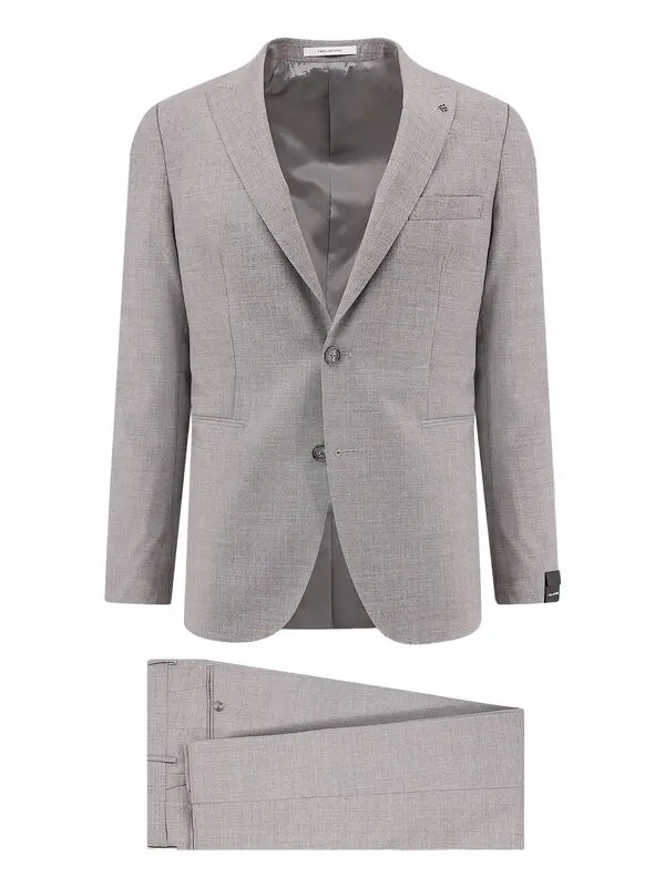 Tagliatore Virgin Wool Suit - Grey