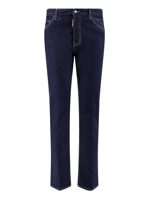 Dsquared2 Cool Guy Jeans With Logo Patch - Blue