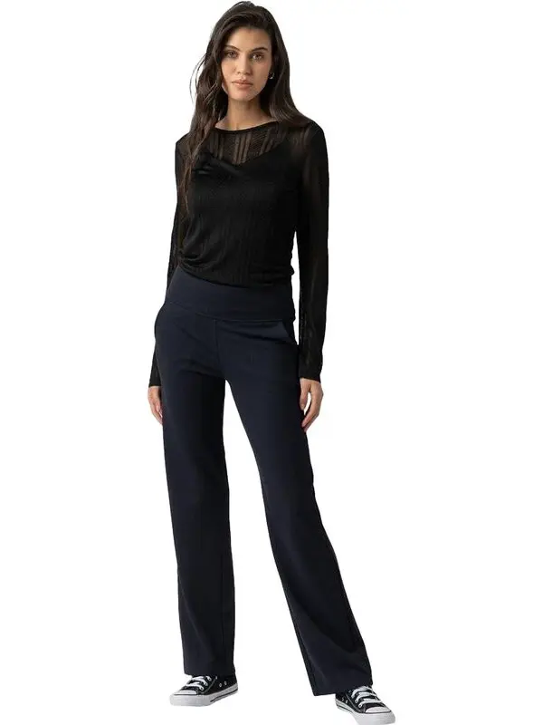 SAINT + SOFIA Runway Pant - Navy