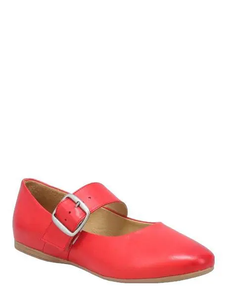 Miz Mooz Kaity Mary Jane Flat - Scarlet
