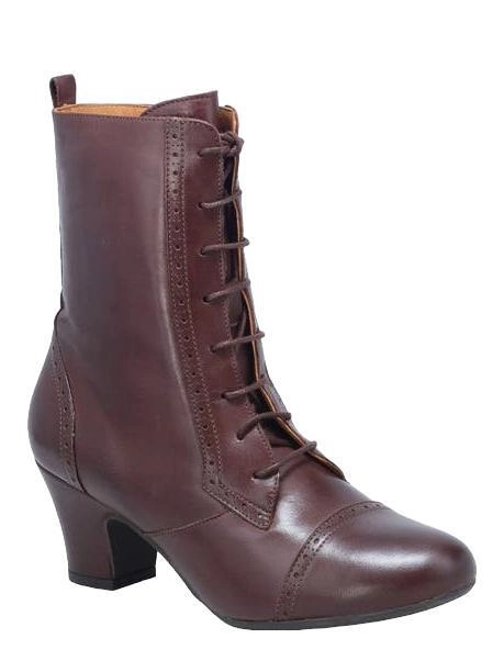 Miz Mooz Flicka Leather Bootie - Brown