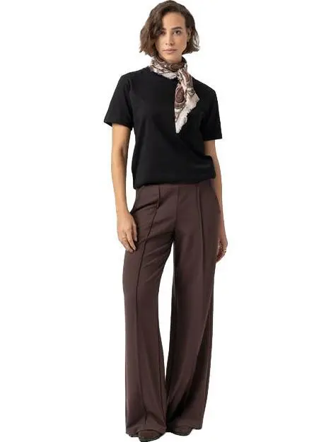 SAINT + SOFIA Keller Wide Leg Pant - Khaki
