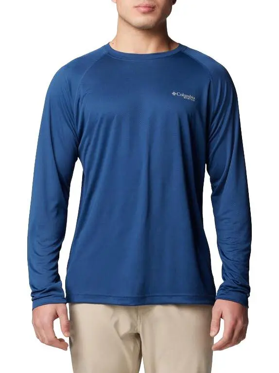 Columbia Pfg Solar Stream™ Long Sleeve Performance T-shirt - Carbon