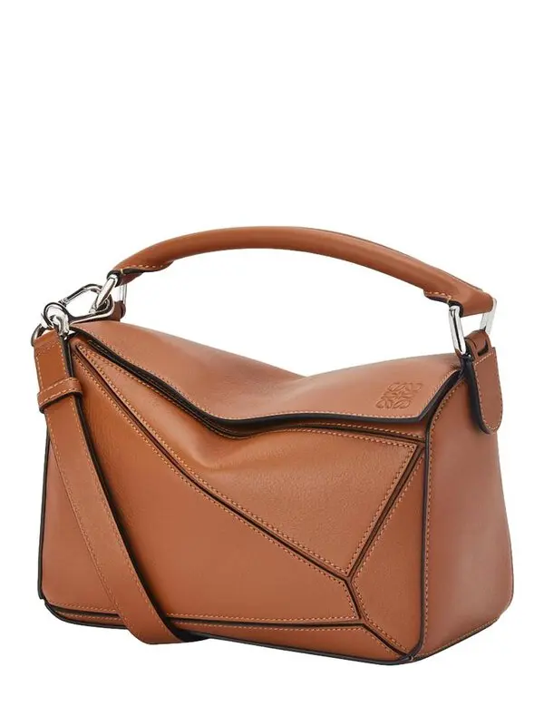 Loewe Puzzle Edge Small Shoulder Bag - Toffee