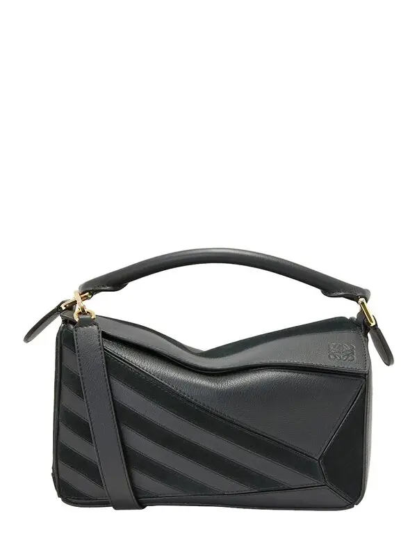 Loewe Puzzle Small Top-handle Bag - Black