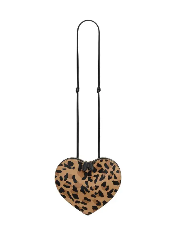 Alaïa Le Coeur Leopard-print Pony Hair Bag - Animal