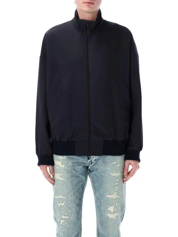 Fear Of God Wool Track Jacket - Navy