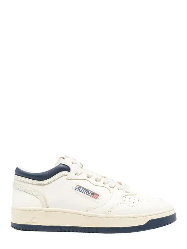 AUTRY Lace-up Trainers - Beige