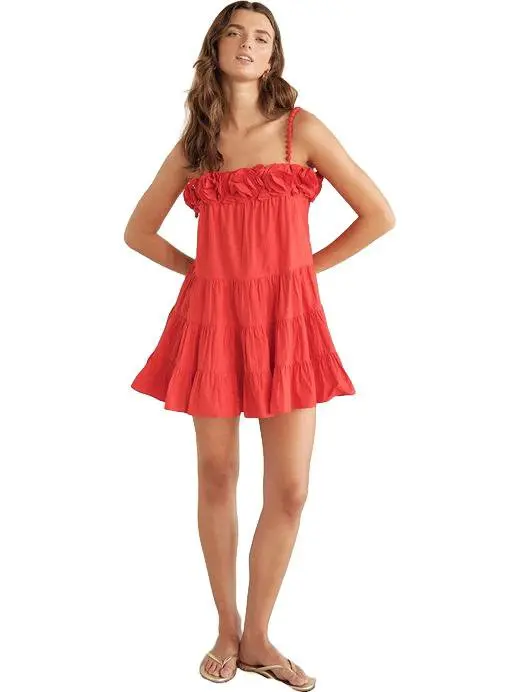 Saylor Carie Mini Dress - Red