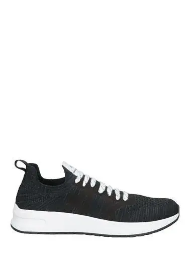 Armani Exchange Polyester Knit Sock Sneakers - Black