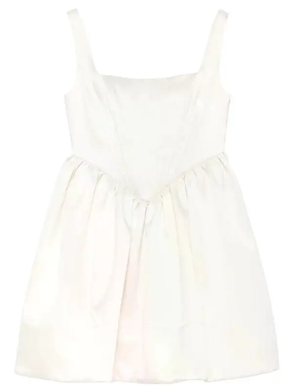 MALINA Livia A-line Dress - White